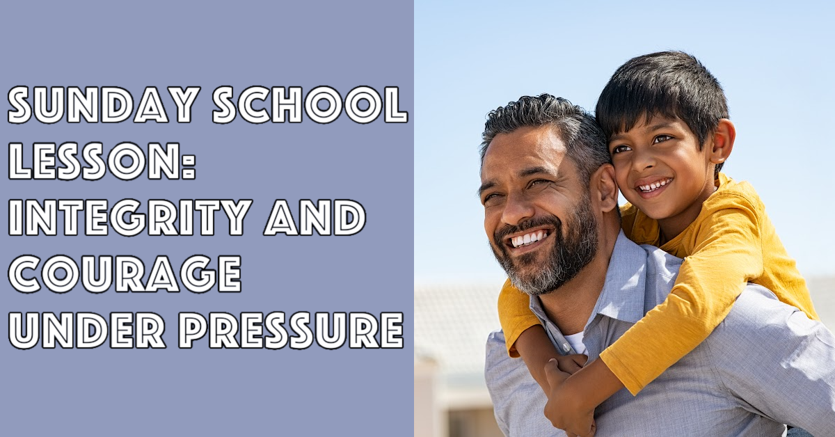 Sunday School Lesson: Integrity and Courage Under Pressure – Acts 23:1 ...